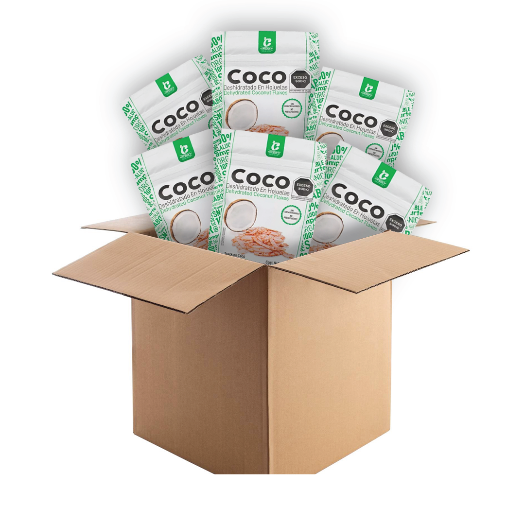 Coco con chile y limón 5 pack - Camparte productos de coco y mas